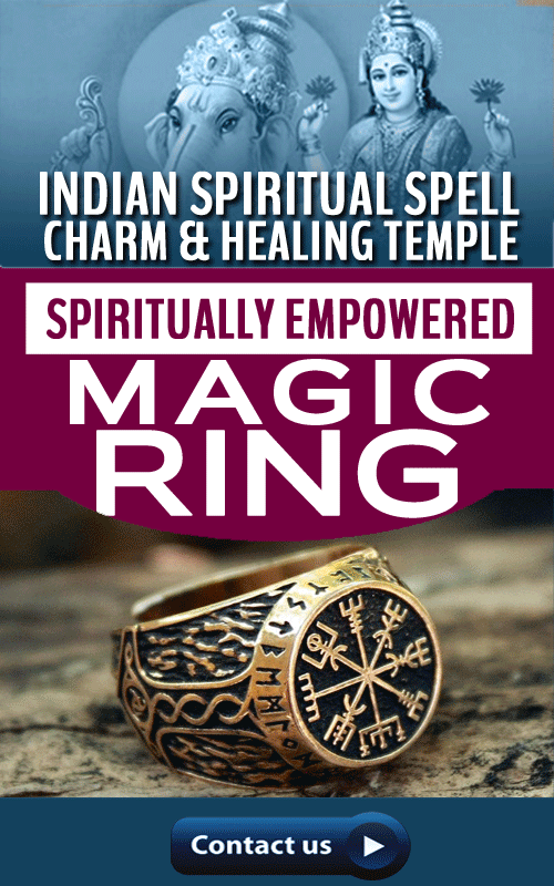 Good Luck Indian Healing Temple Charm, Ring, Talisman, Magic